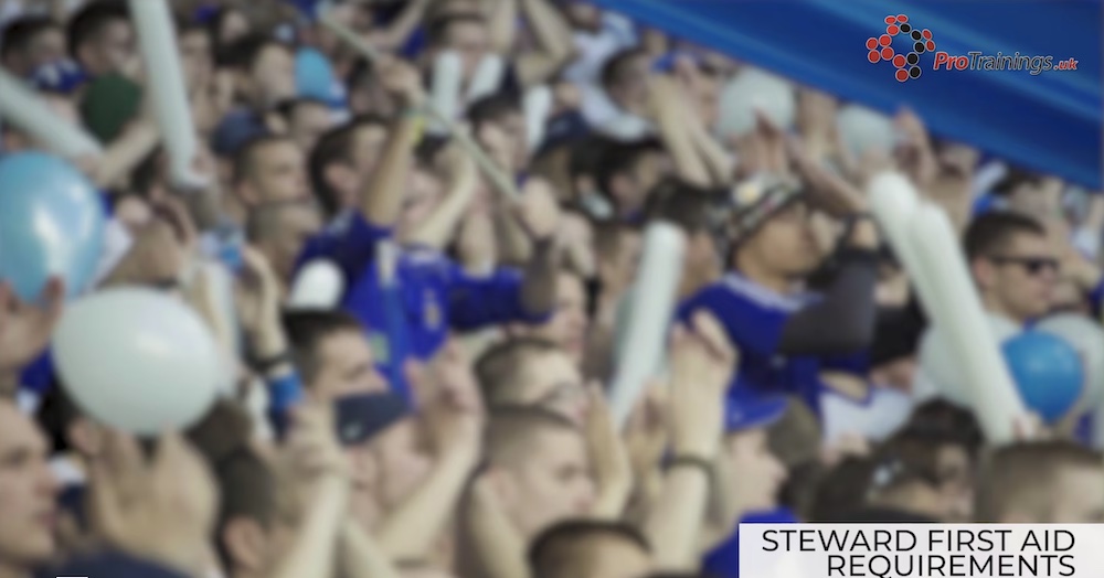 Steward First Aid Course Live - what are the requirements?