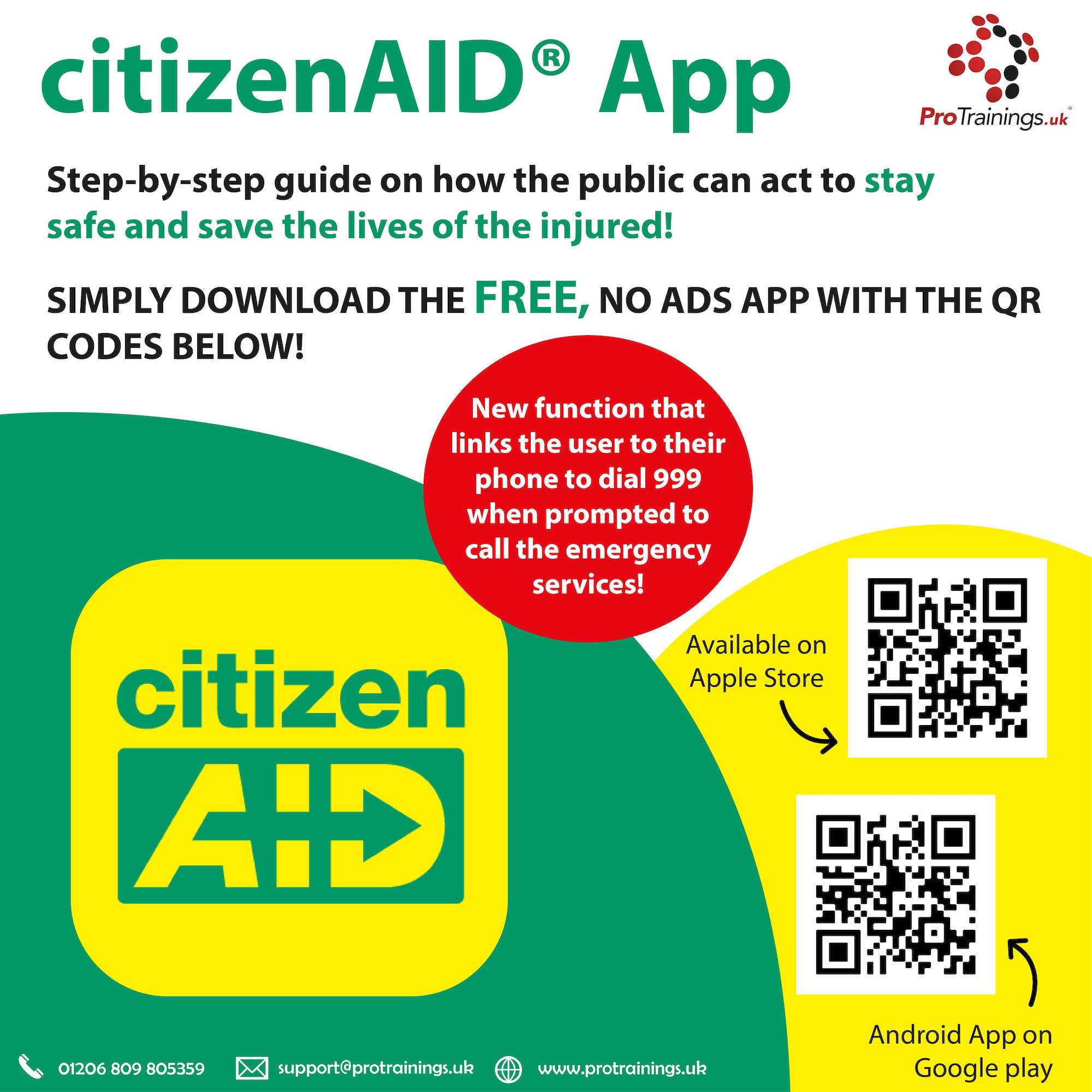 citizenAID life saving app - download now