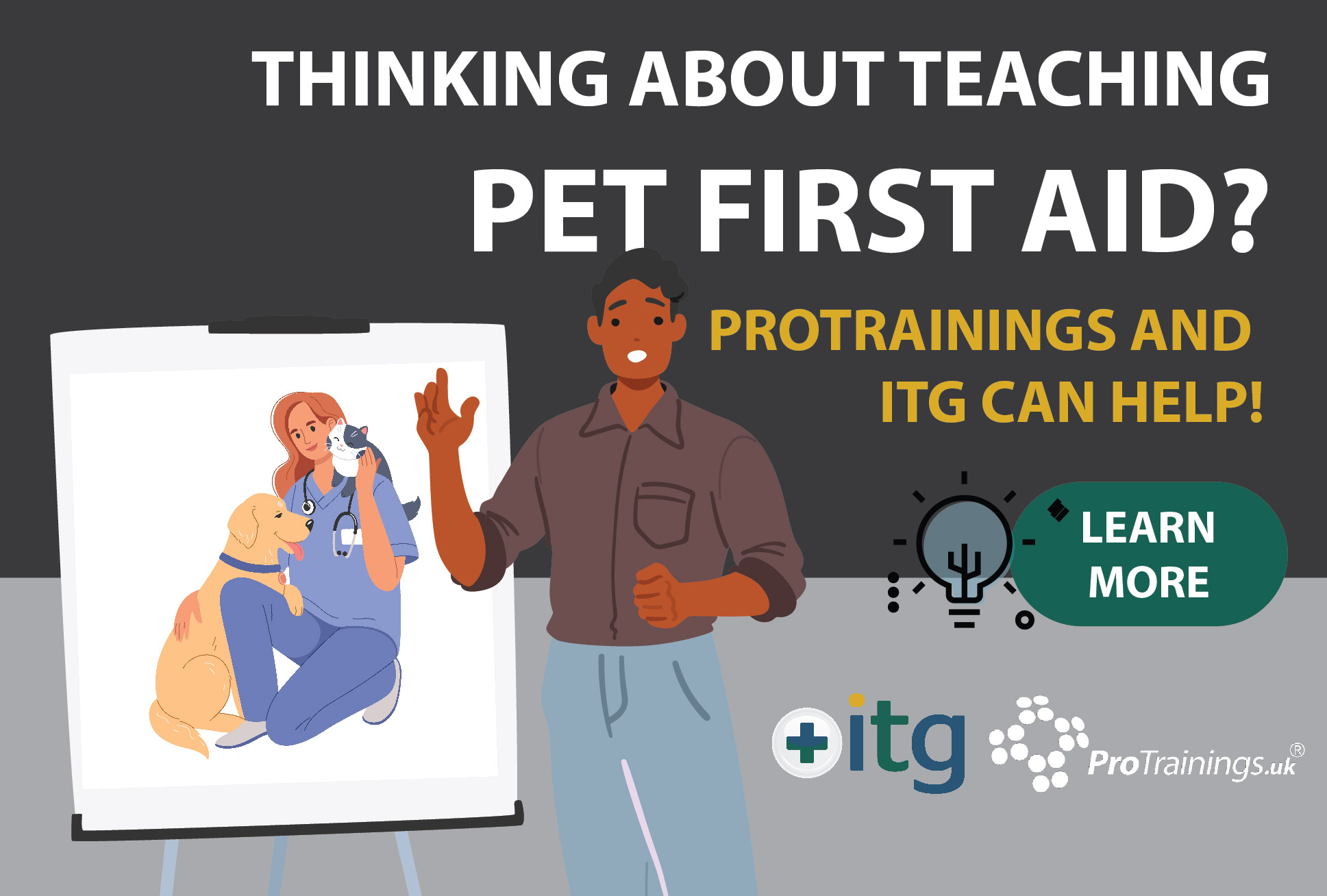 Ever Thought of Teaching Pet First Aid? ProTrainings and ITG Can Help ...