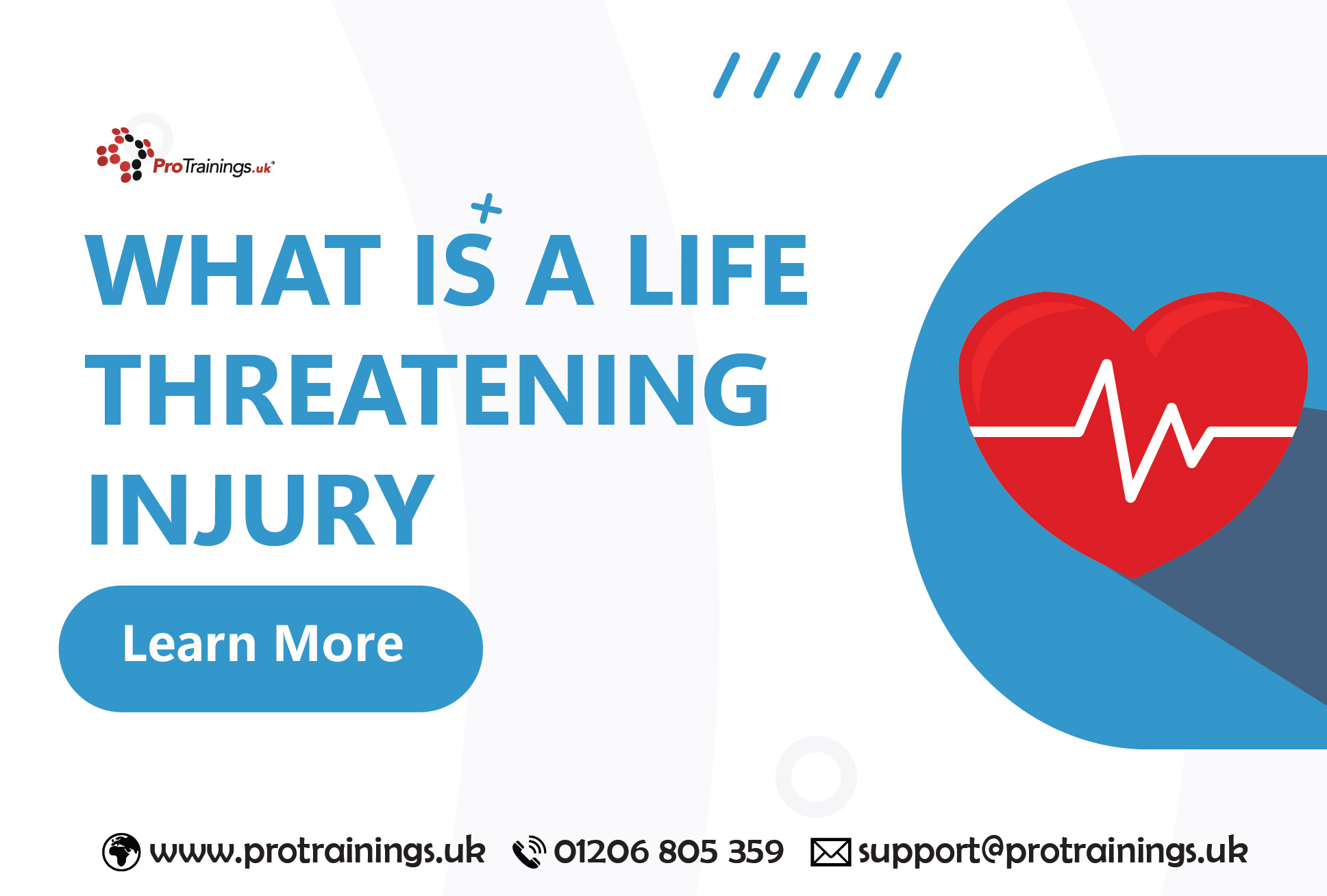 What is a Life-Threatening Injury? - Online Health & Safety Training ...