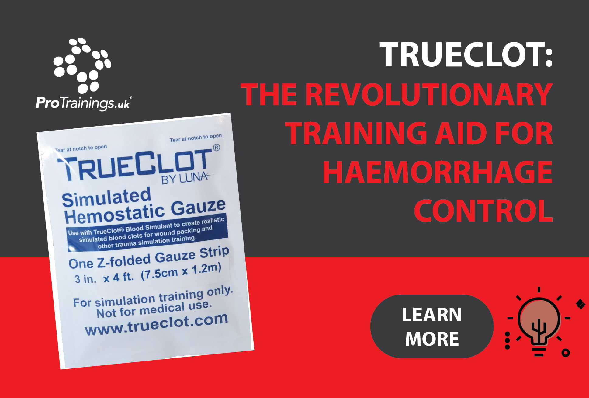 TrueClot: The Revolutionary Training Aid for Haemorrhage Control ...