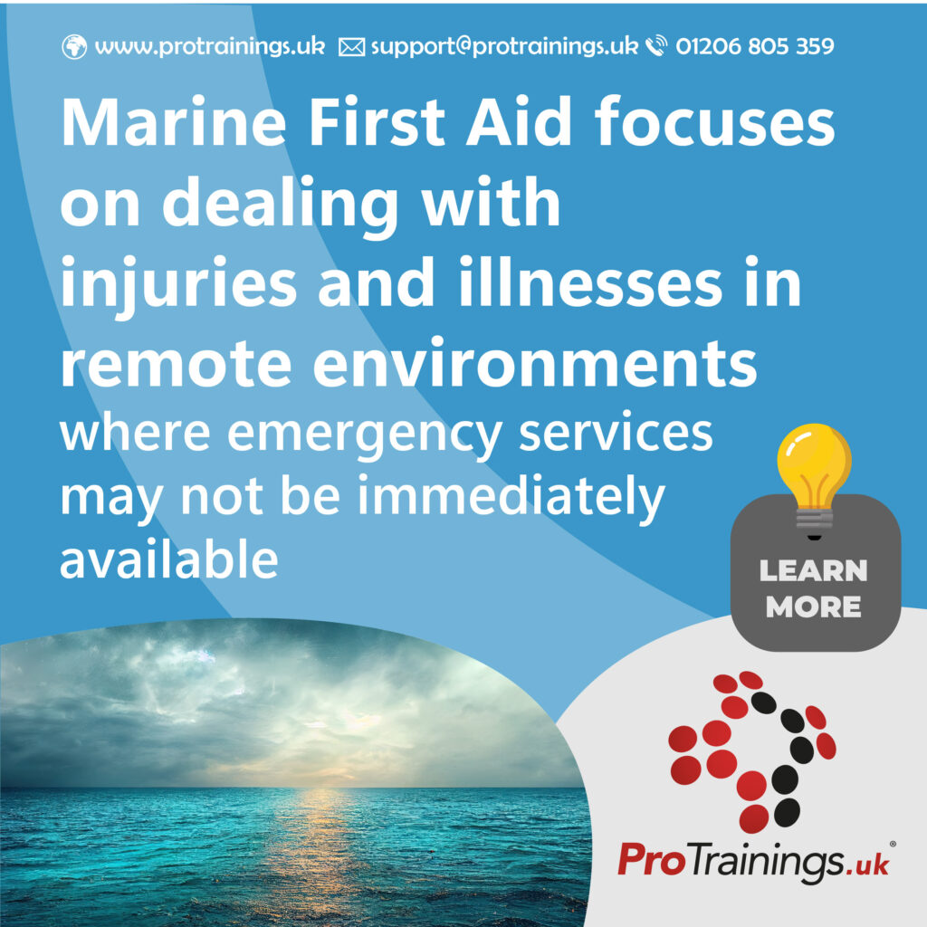 Marine First Aid Training Essential for Those Working on the water
