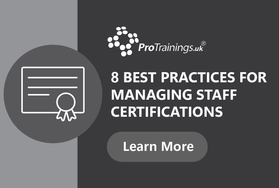 8 Best Practices for Managing Staff Certifications - Online Health & Safety Training Courses ...